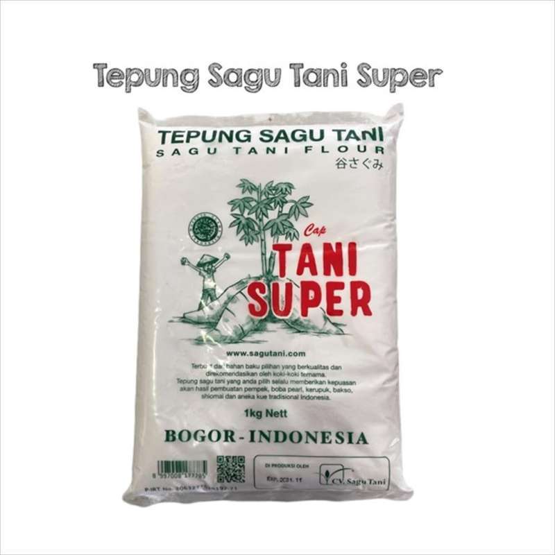 Promo Tepung Sagu Tani Super 1kg Diskon 12% di Seller Carmel Shop ...