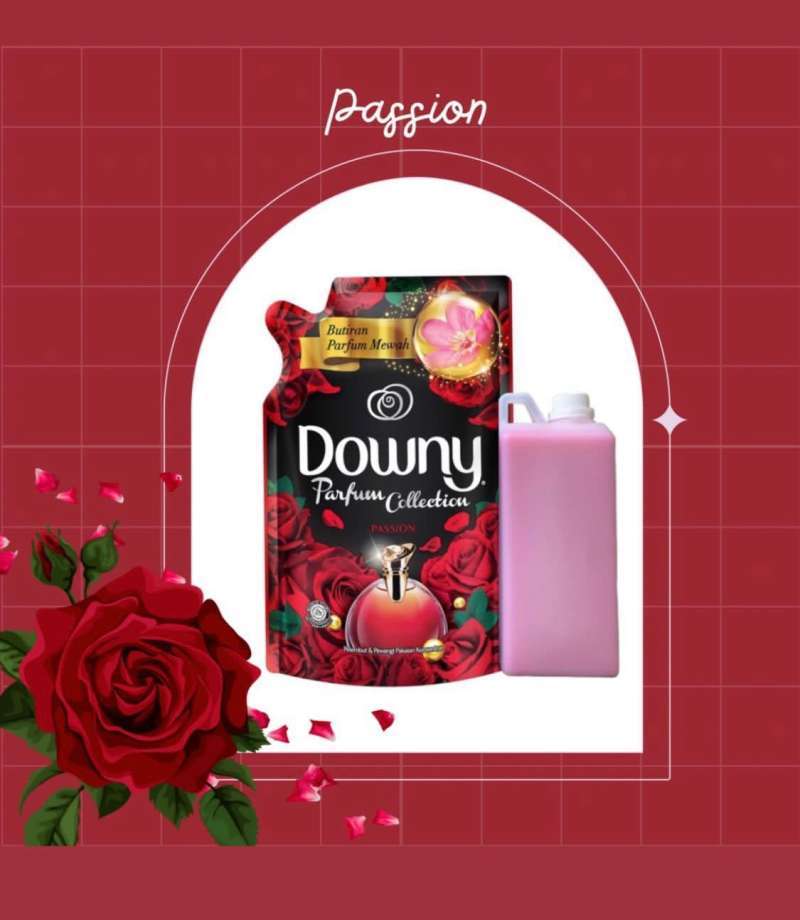 Jual Downy repack 1liter (passion red) di Seller Hawashop.el ...