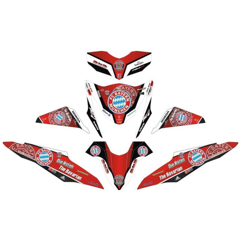 Jual Master Decal Stiker Decal Striping Motor Beat Bayer Munchen Grade ...