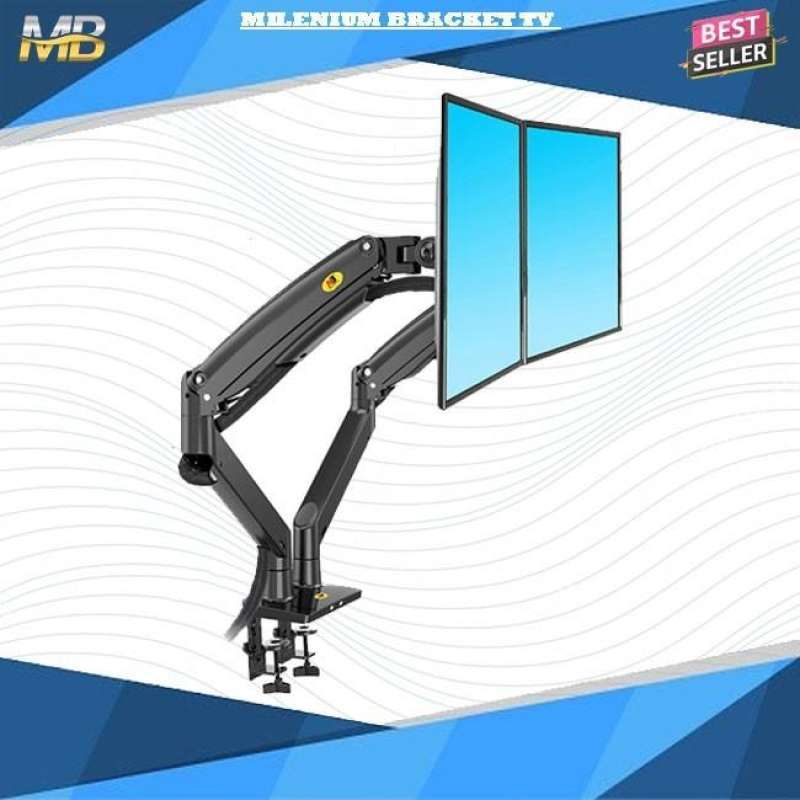 Jual Bracket Tv Monitor LCD LED 13 - 32 Inch North Bayou - Dual Monitor ...