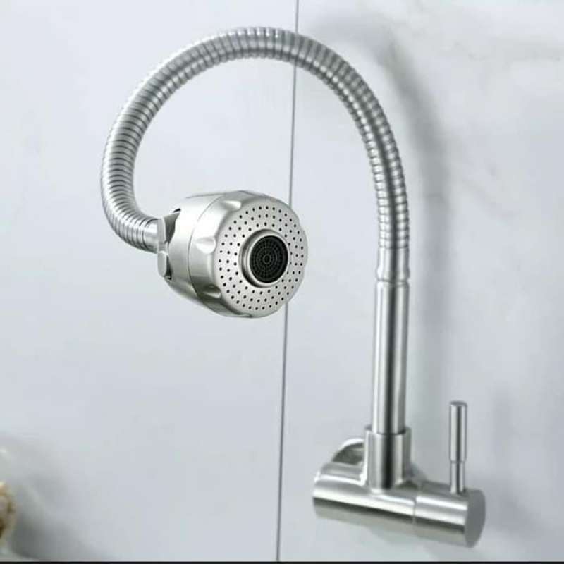 Jual Kran Cuci Piring Stainless Sus 304 - Kran Sink Stainless - Kran ...