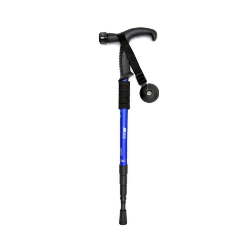 Jual Trekking Pole 4 Ruas 9J4D Tongkat Hiking Gunung Dengan Senter ...
