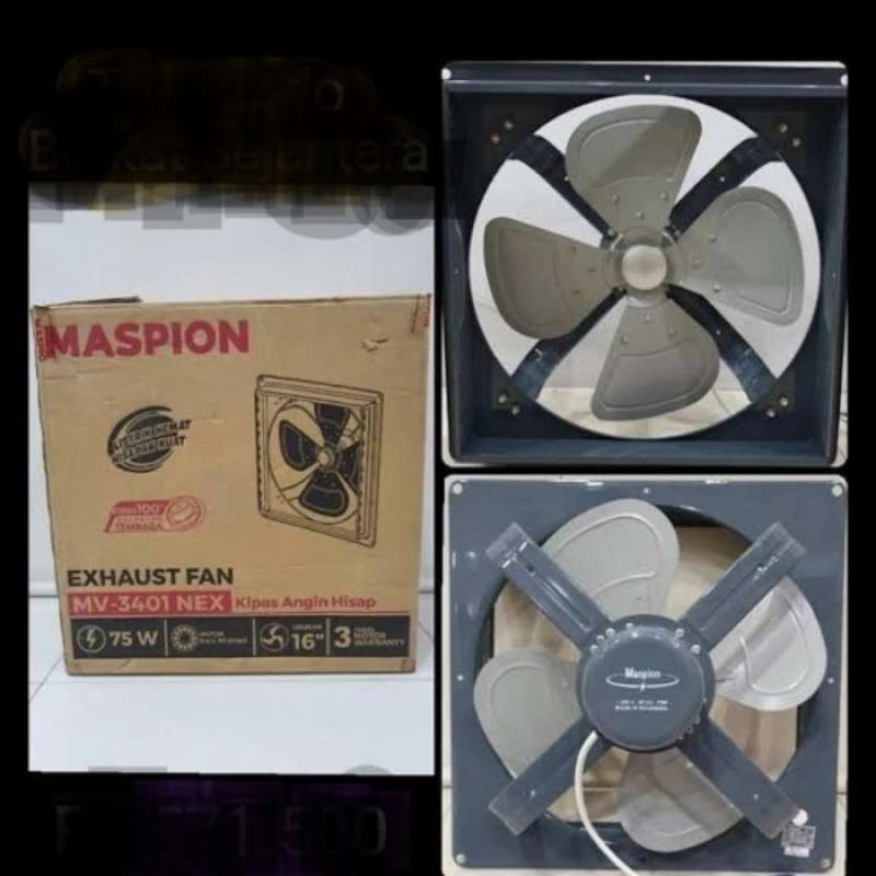 Jual Hexos Exhaust Fan 16 inch MV3401NEX / MV 3401NEX di Seller ...
