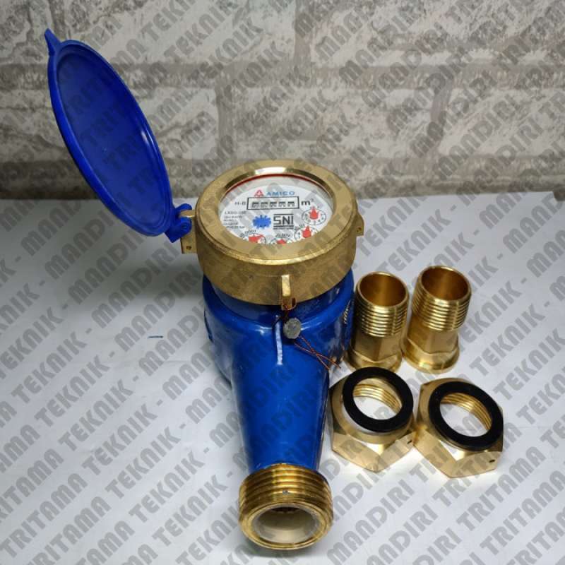 Jual WATER METER AMICO SNI 1 INCH DN 25 Type LXSG - 25E di Seller ...