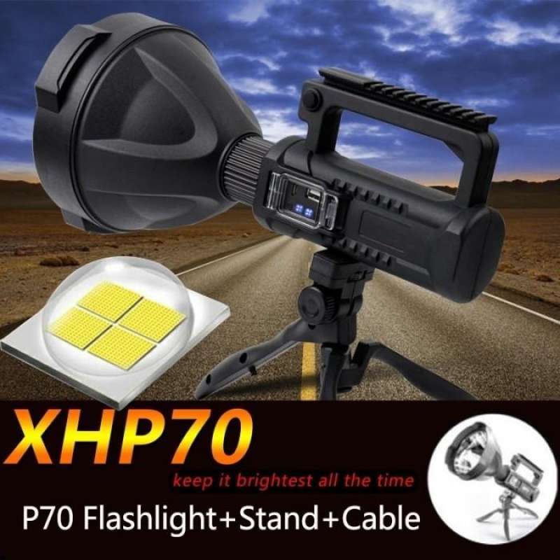 Jual B Xhp70 LED Senter Lampu Sorot Kerja Sorot 4 Mode Senter Dengan ...