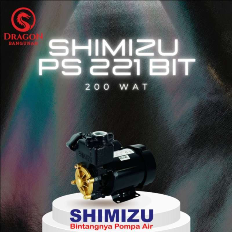 Jual POMPA AIR SHIMIZU PS-221 BIT di Seller DRAGON BANGUNAN - Kota ...