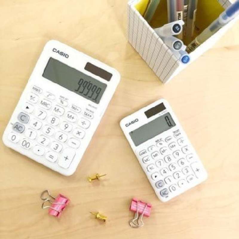 Jual Casio Ms-20uc - Putih - Kalkulator Kantor - Seri Colorful - 12 Digit Di Seller Asaba ...