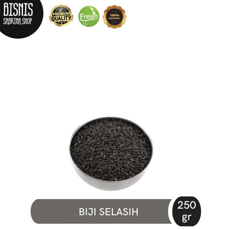 Jual Biji Selasih Kualitas Terbaik Premium 250Gram di Seller Bisnis ...