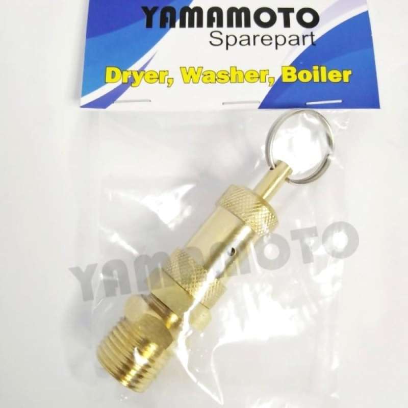 Jual Safety Valve 1/2 Yamamoto Untuk Membuang Tekanan Boiler Setrika ...