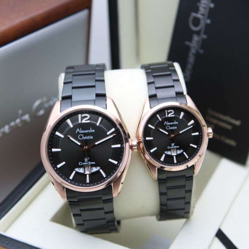 Jual Jam Tangan Alexandre Christie / Alexander Couple Ac 8679 Original ...