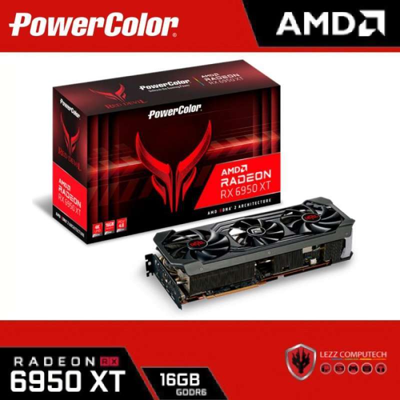 Jual Powercolor Radeon Rx Xt Red Devil Gb Gddr Di Seller Lezz Computech Ancol Kota