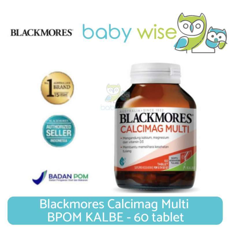 Jual Tahun Ini Aja Kak Blackmores Calcimag Multi Bpom Kalbe - 60 Tablet ...
