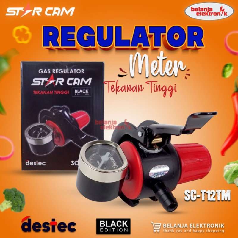 Promo Starcam Regulator Gas LPG Meter SC-TT202M Tekanan Tinggi Diskon ...