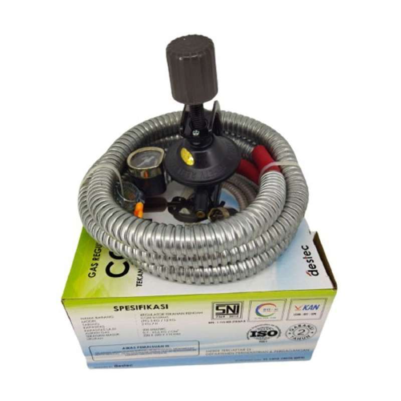 Jual Paket Selang Gas Regulator Meter Destec COM-U12RMS di Seller ...