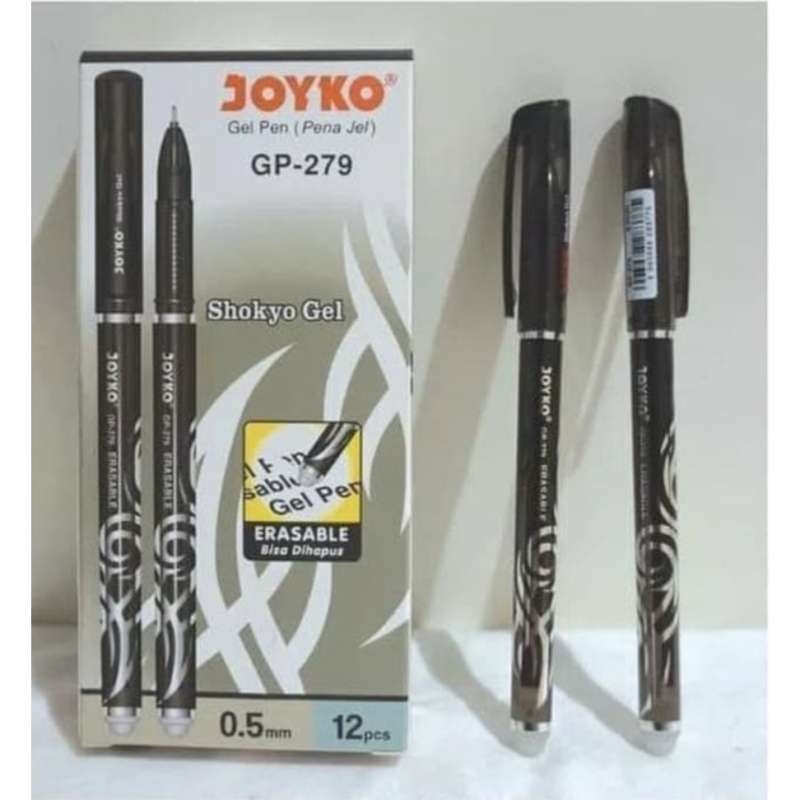 Jual [lusin] Pulpen / Pen Gel Joyko Shokyo Erasable Gp 279 ( Tinta Bisa ...