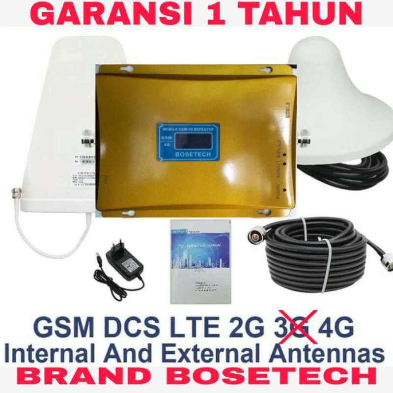 Jual Repeater GSM Dual Band 2G 4G LTE Brand BOSETECH Made in Taiwan di ...