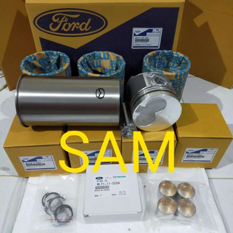 Jual LINER KIT PISTON RING LINER BUSHING SET FORD RANGER 2.5 MAZDA BT50 ...