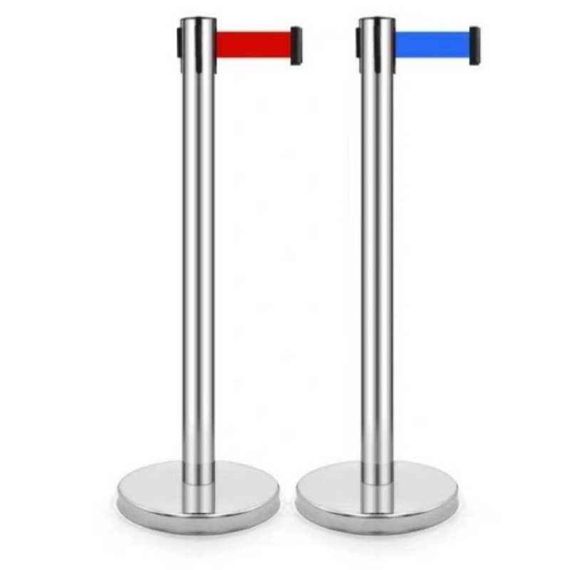 Jual TIANG PEMBATAS ANTRIAN STAINLESS / TIANG ANTRIAN / TIANG PEMBATAS ...