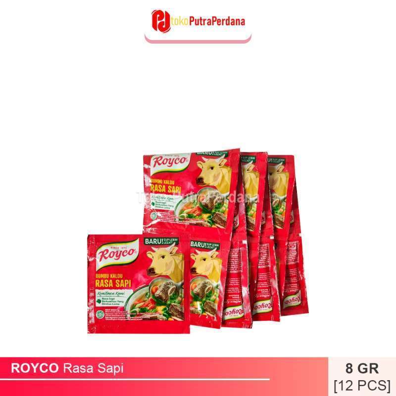 Jual ROYCO Rasa Sapi 8gr [12 Pcs] di Seller PutraPerdana Food - Kab ...