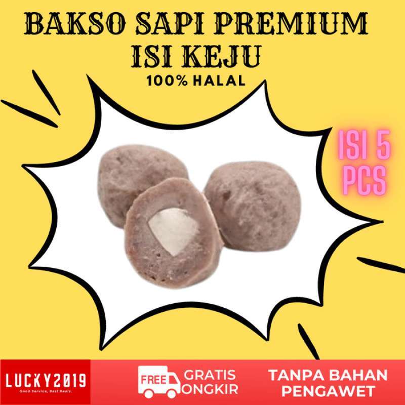 Jual Bakso Sapi Premium Isi Keju Baso Jumbo Kemasan Vacuum HALAL di ...