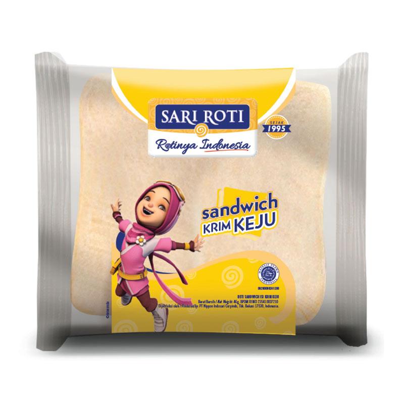 Jual Sari Roti Sandwich Krim Keju di Seller Sari Roti Makassar ...