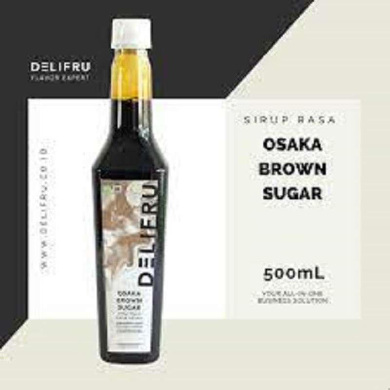 Jual Delifru Syrup Osaka Brown Sugar 500ml -06 Di Seller Sahabat Horeca ...