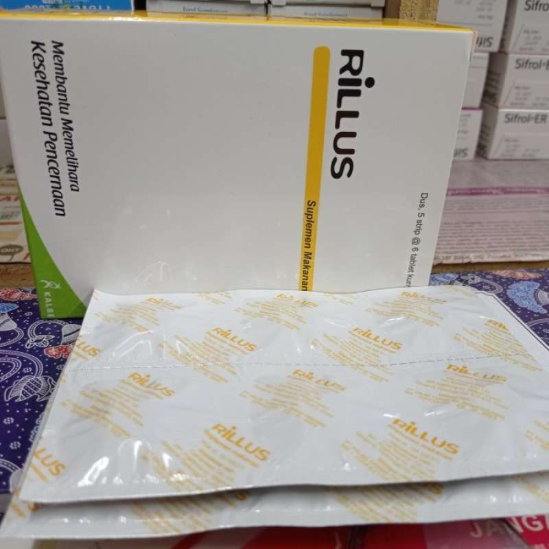 Promo Sale Rillus Probiotik Strip 6 Tablet Jangan Terlewat Diskon 50% ...