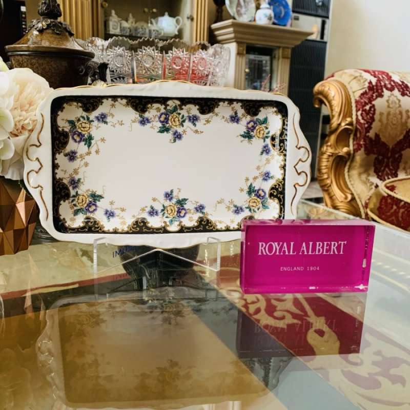 Promo Royal albert/ 100s year of R/A / sandwich tray/piring saji Diskon ...