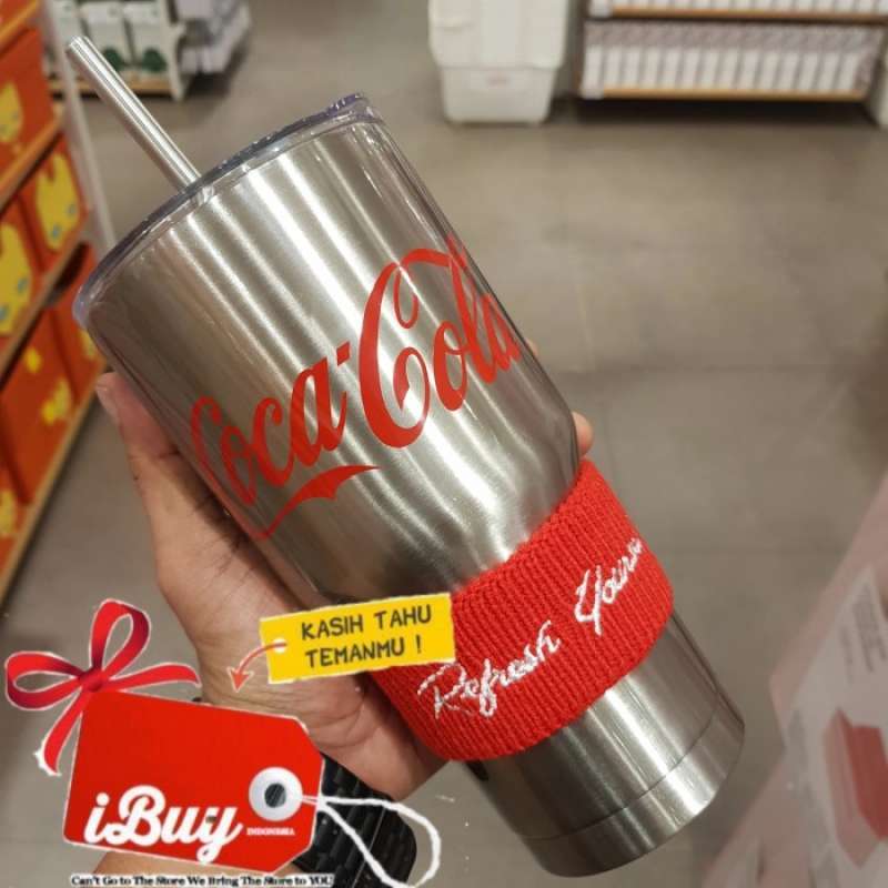 Jual Miniso Coca Cola Limited Edition Thermos Tumbler Tahan Dingin ...