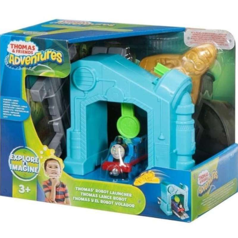 Jual Thomas & Friends Adventure Robot Launcher Set Original FJP67 ...