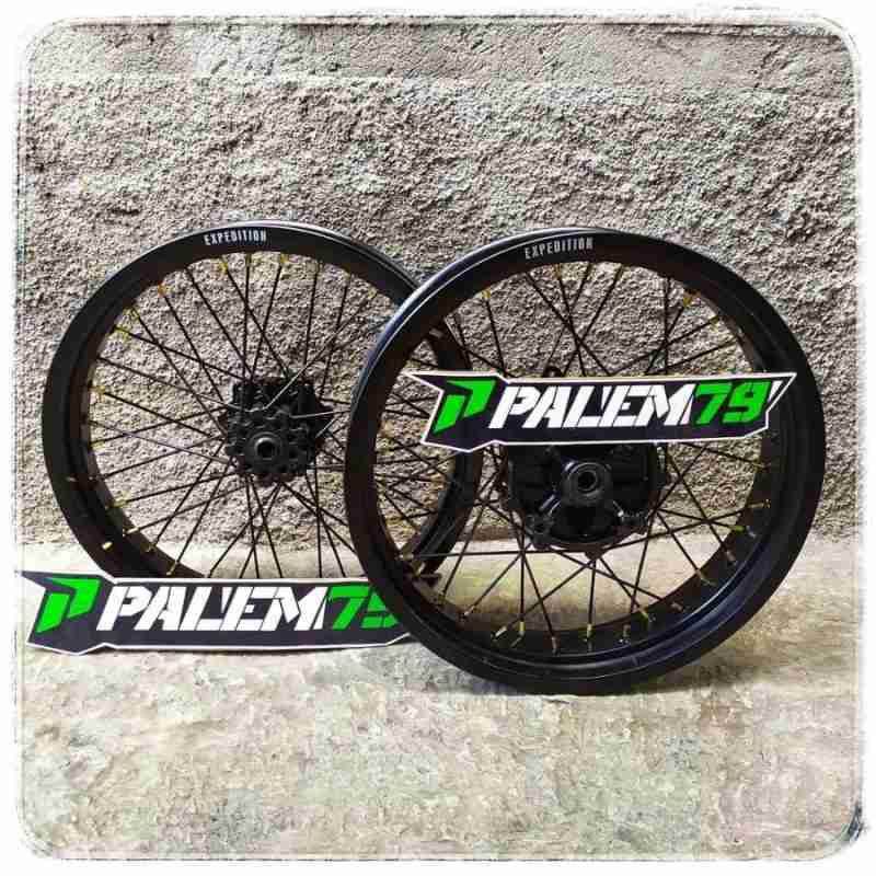 Jual Velg Set Expedition 300 350 CRF 150 L - Wheelset Velk Supermoto di ...