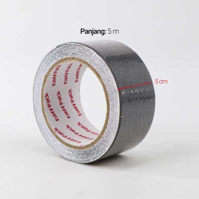 Jual Glo - Taffpack Lakban Tape Safety Grip Anti Slip Strong Traction Warna Transparan Dimensi ...