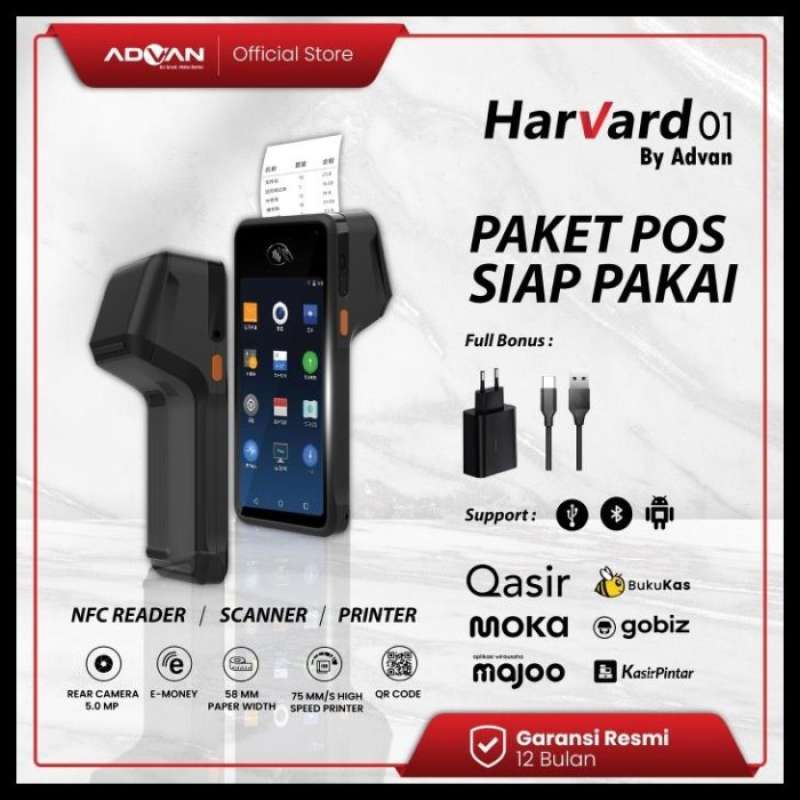 Jual Advan - Harvard 01 Smart Mobile Pos New di Seller Eudora - Kamal ...