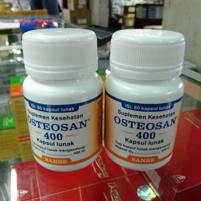 Promo osteosan 400 d3 botol @60 kapsul Diskon 23% di Seller Masha ...
