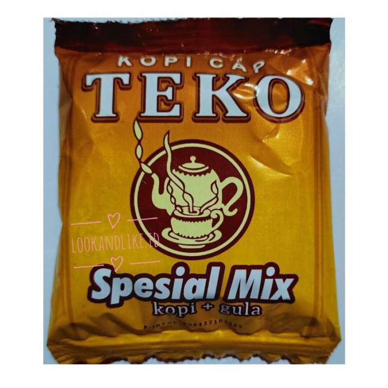 Jual ECER KOPI CAP TEKO TOKO AGUS SPESIAL MIX (KOPI+GULA) 20 GR - 5 ...