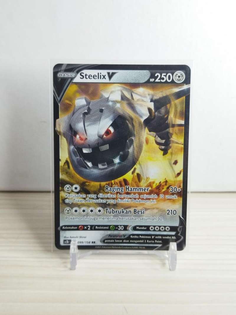 Jual Kartu Pokemon TCG Indonesia Steelix V RR di Seller SyllogiID ...
