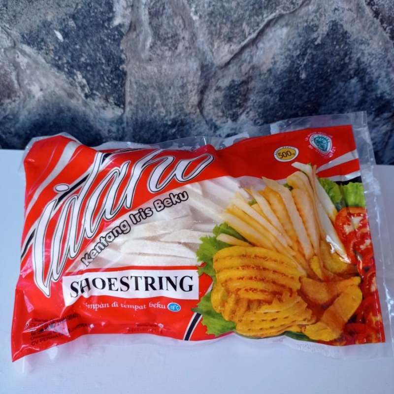 Jual Kentang iris beku IDAHO Shoestring 500gr enak murah frozen di ...