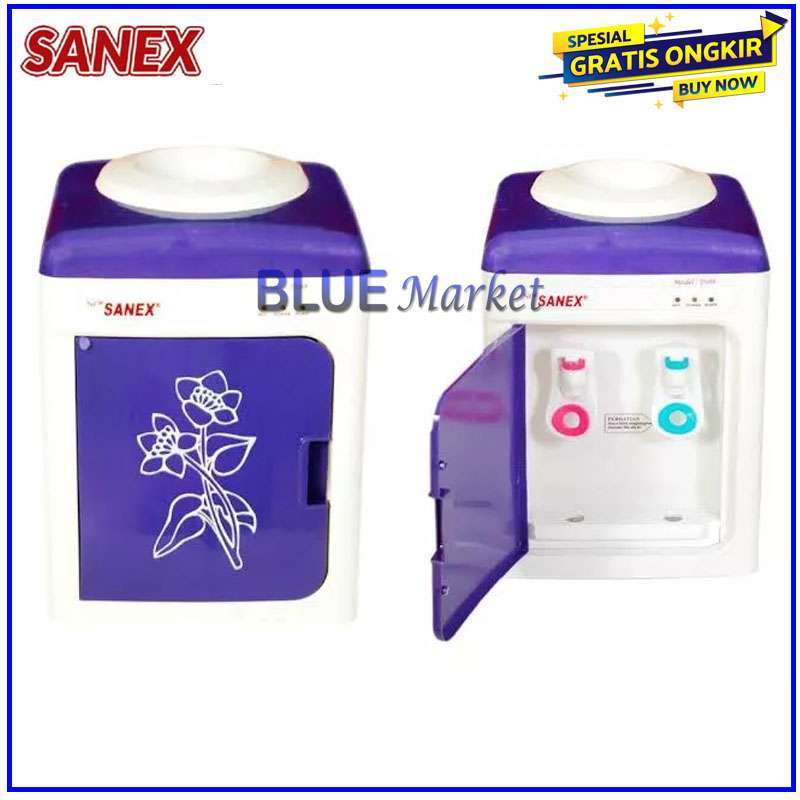 Jual Sanex D-188 Dispenser Air Hot & Fresh 2 Kran Dilengkapi Tutup Di ...