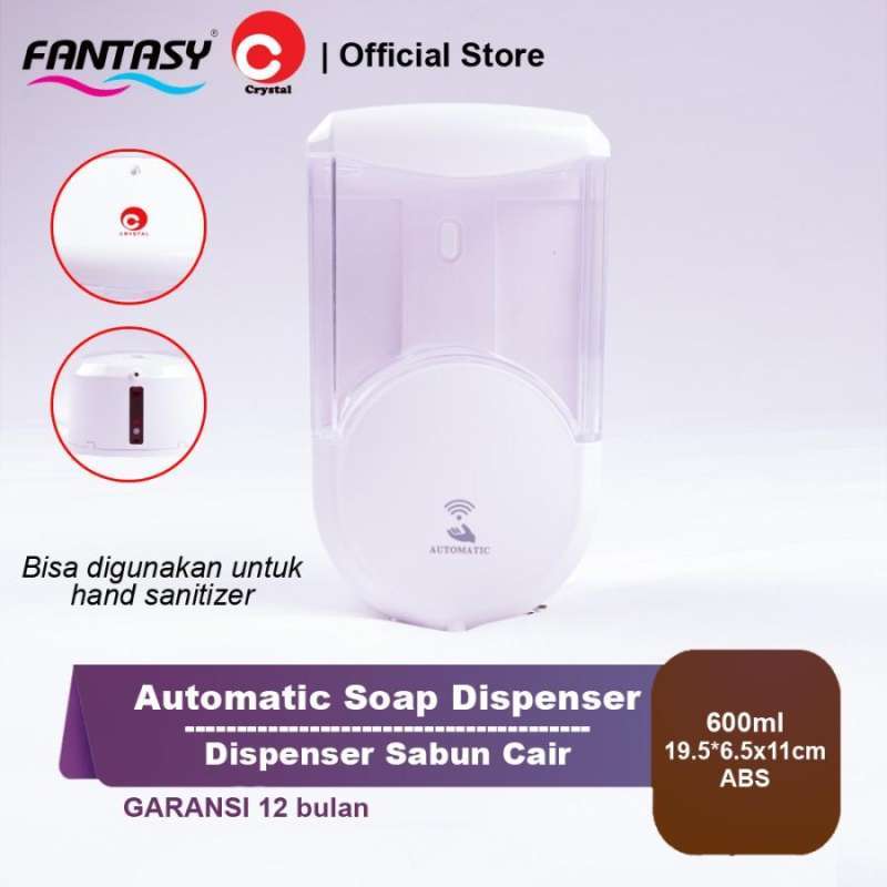 Promo Automatic Dispenser 600Ml Dispenser Otomatis Tempat Hand ...
