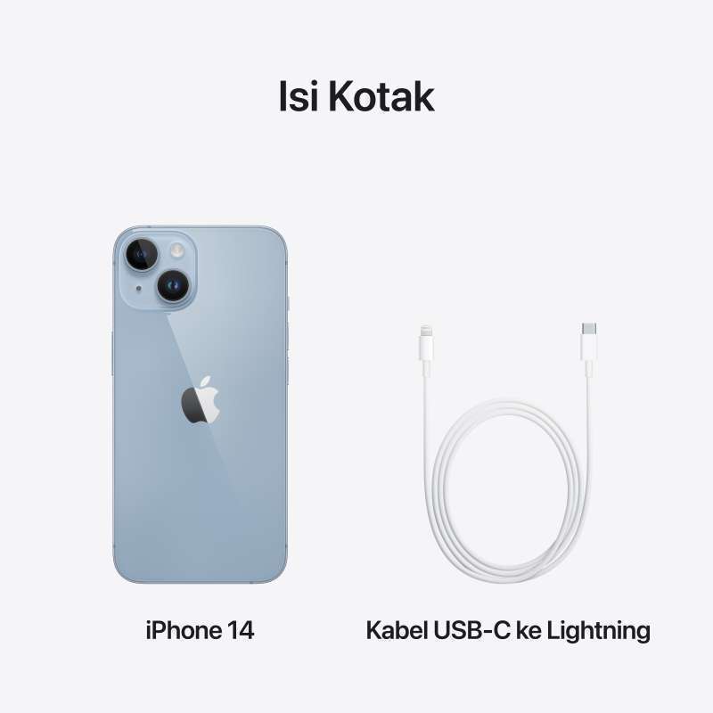 Promo iPhone 14 - 128 Gb Blue Diskon 25% Di Seller Blibli - Apple ...
