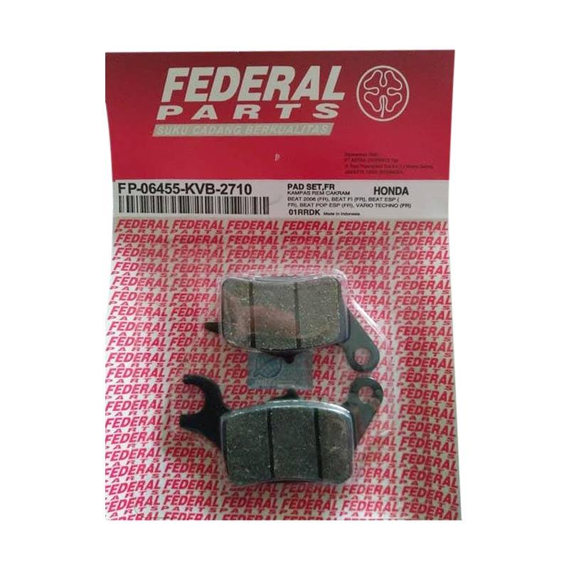 Promo Federal Disc Pad Kampas Rem Depan Motor for Beat Vario Diskon 7% ...