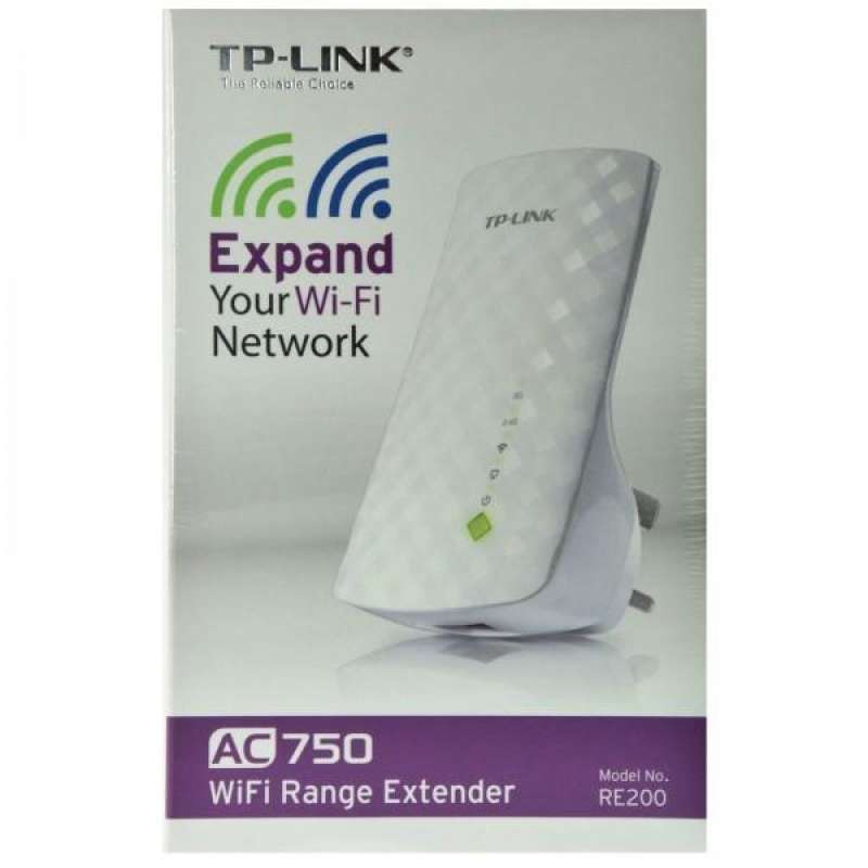 Jual TP-Link/TPLink AC750/AC 750 Dual Band Wi-Fi Range Extender (RE200 ...