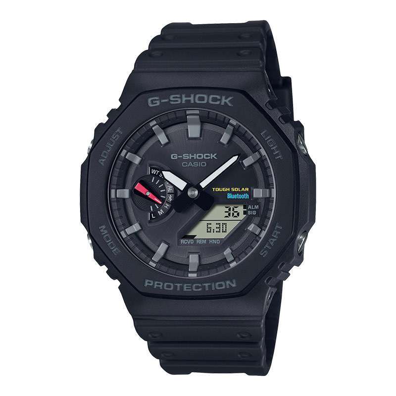 Jual Casio G-Shock GA-B2100-1ADR Tough Solar Digital Analog Dial Black ...