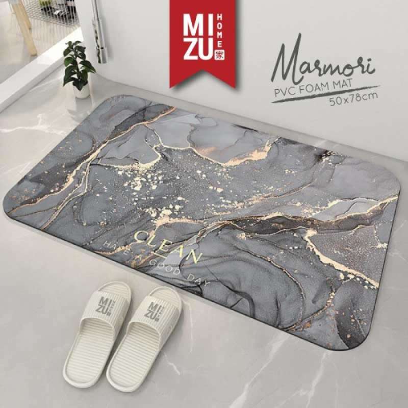 Jual MIZU MARMORI Foam Indoor Mat Keset Busa Anti Slip Dapur Kamar ...