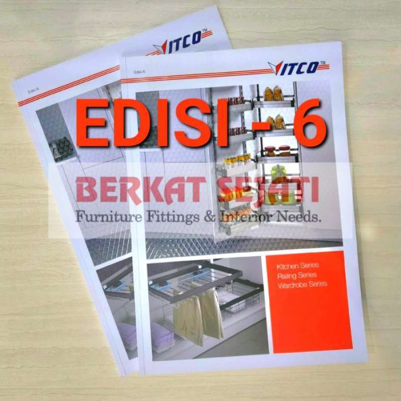 Promo Buku Sample Katalog Catalogue VITCO 2019 Kitchen Set Railing ...