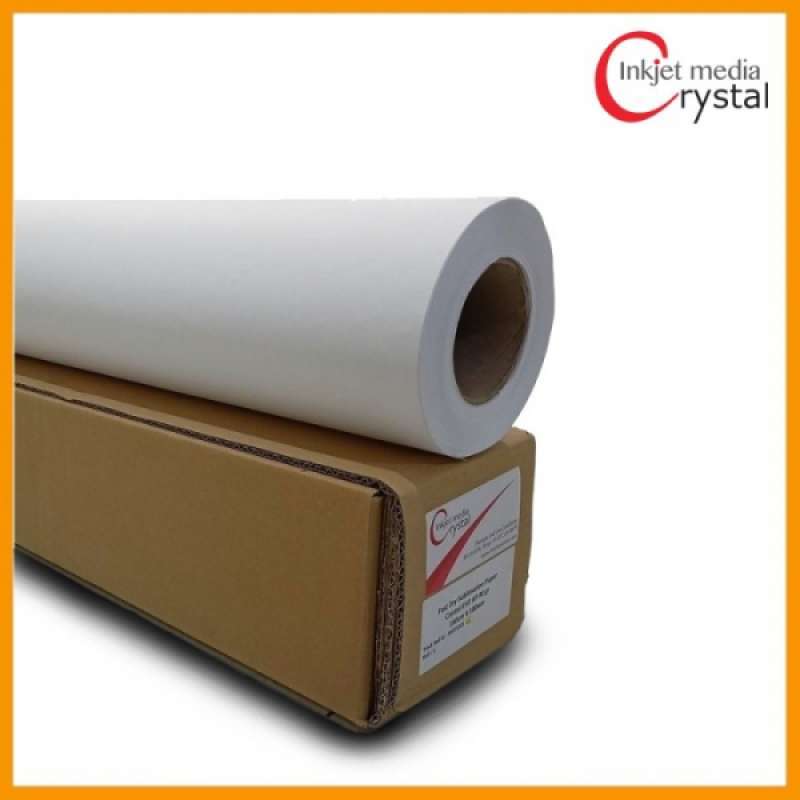 Promo Sticky Sublim Paper 85Gr 110Cm X 100M Kertas Sublimation Diskon ...