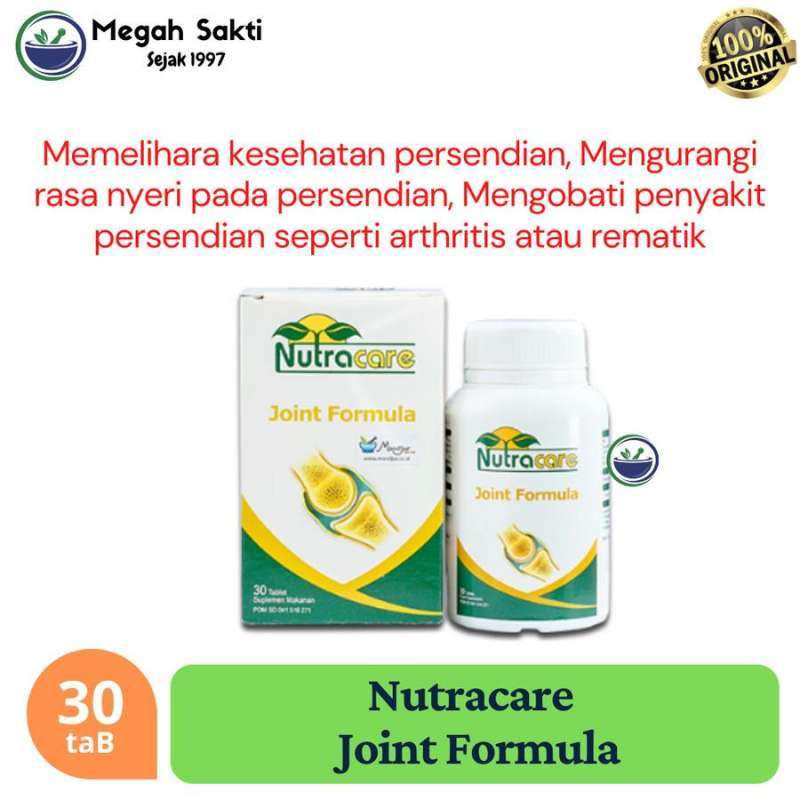 Jual Nutracare Joint Formula - 30 Tabs di Seller Megah Sakti Pharmacy ...