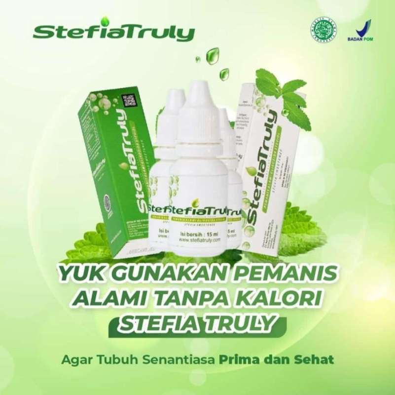 Jual Stefia Truly Sweetener - Pemanis Pengganti Gula Alami Stevia ...