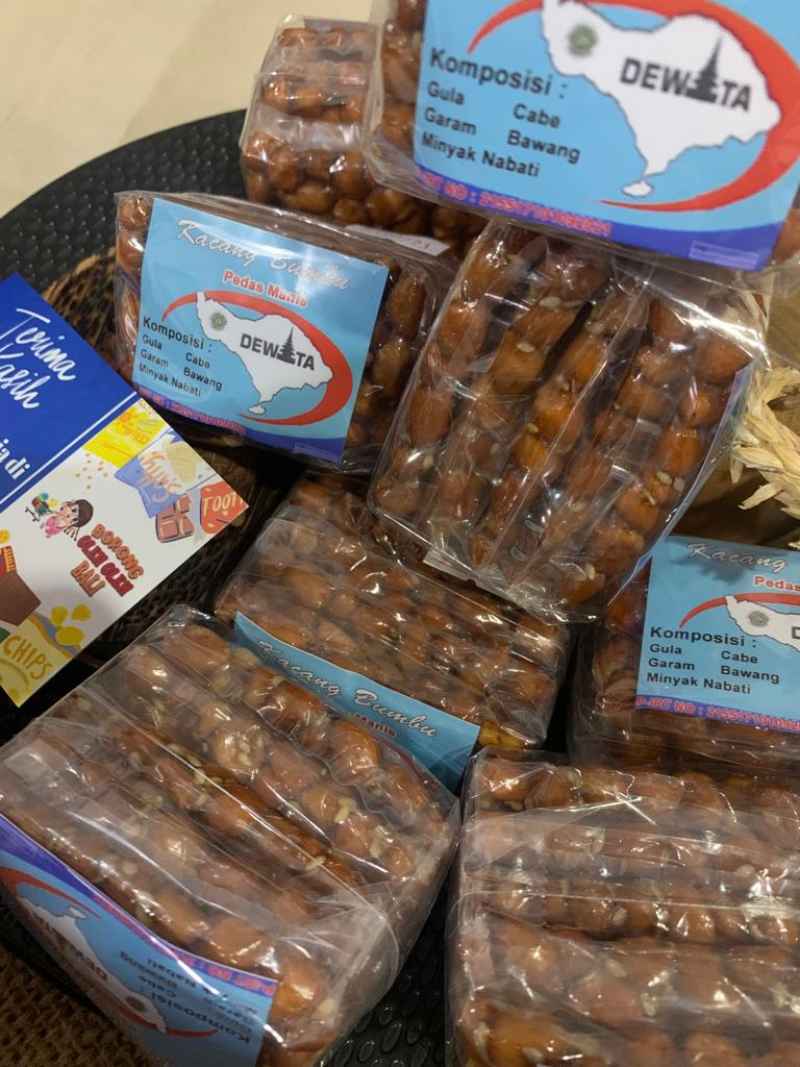 Jual Kacang Dewata Bali Kacang Pedas Manis Kacang Pedas Manis Khas Bali