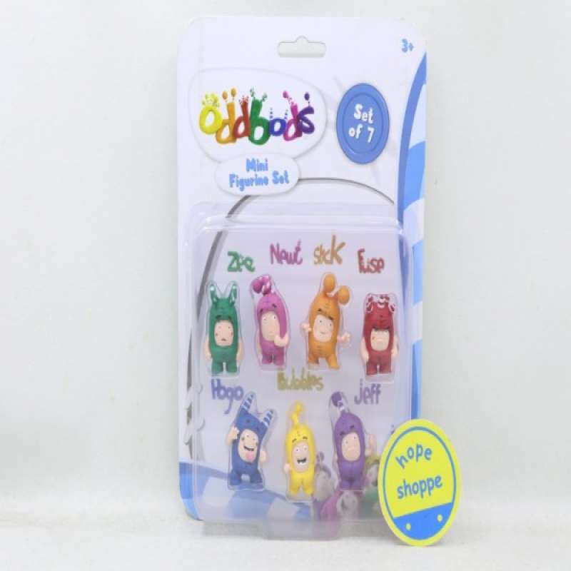 Jual Free Ongkir Oddbods Mini Figurine Set Original One Animation ...